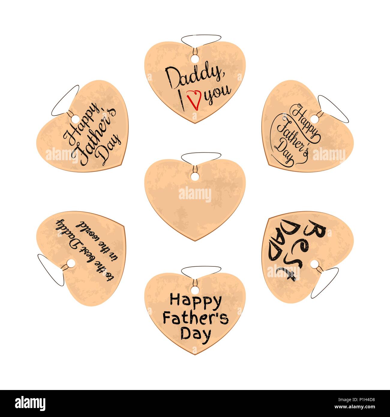 I love you dad Stock Vector Images - Alamy