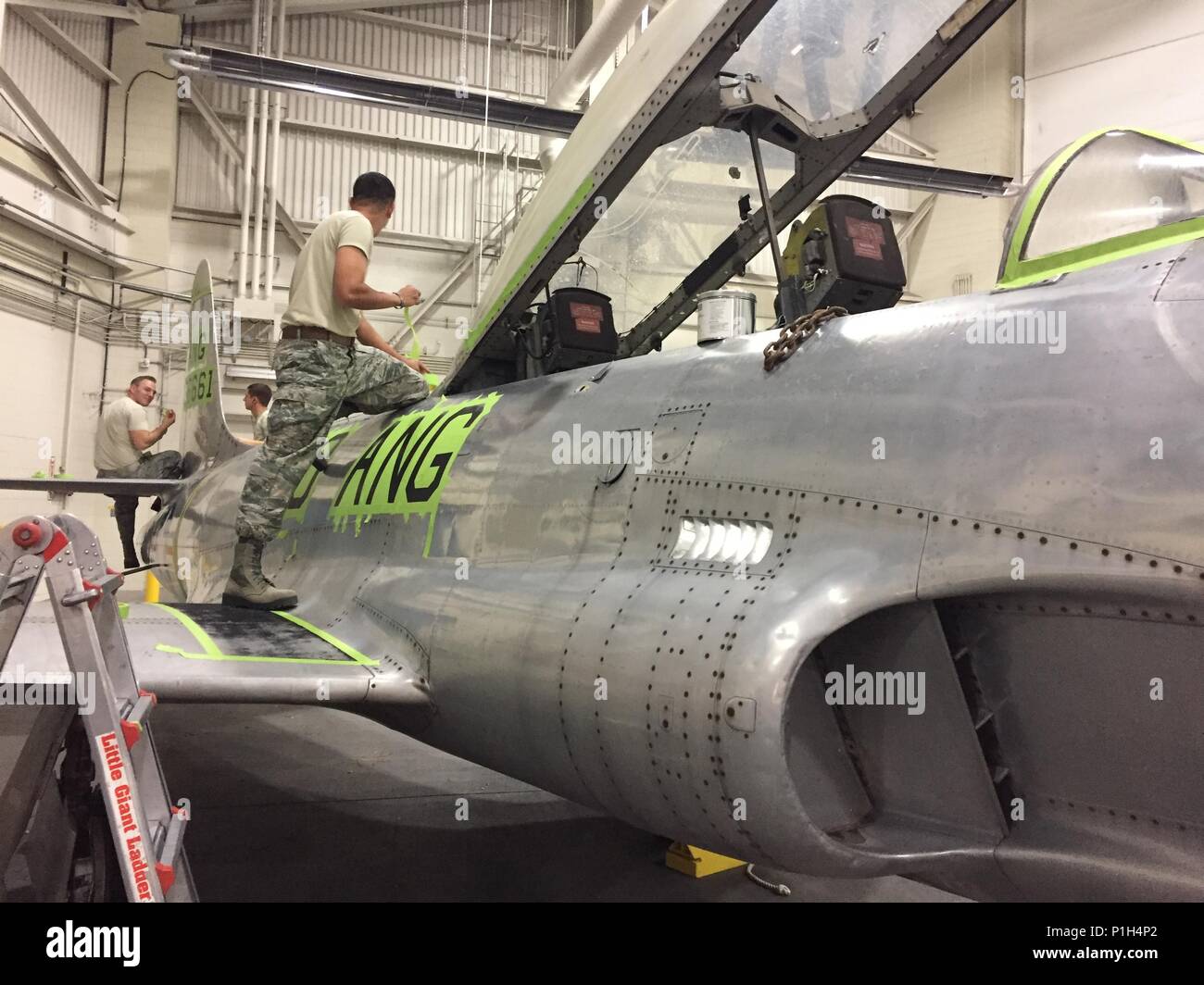 Members of the 153rd Airlift Wing's Structural Maintenance Section ...