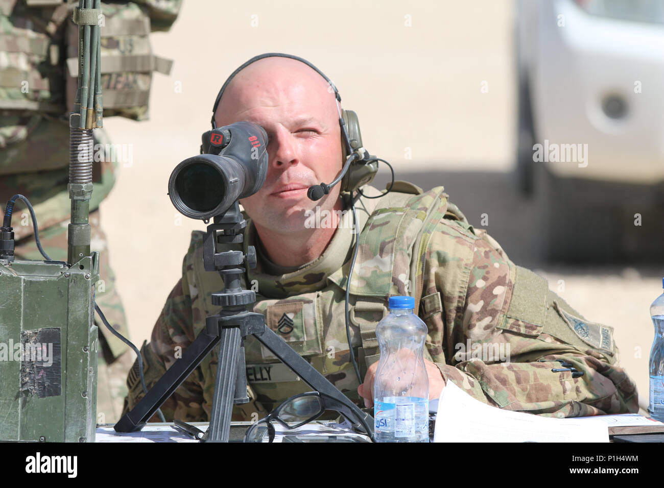 Staff. Sgt. Steven J. Kelly, Abrams Master Gunner, Headquarters and ...