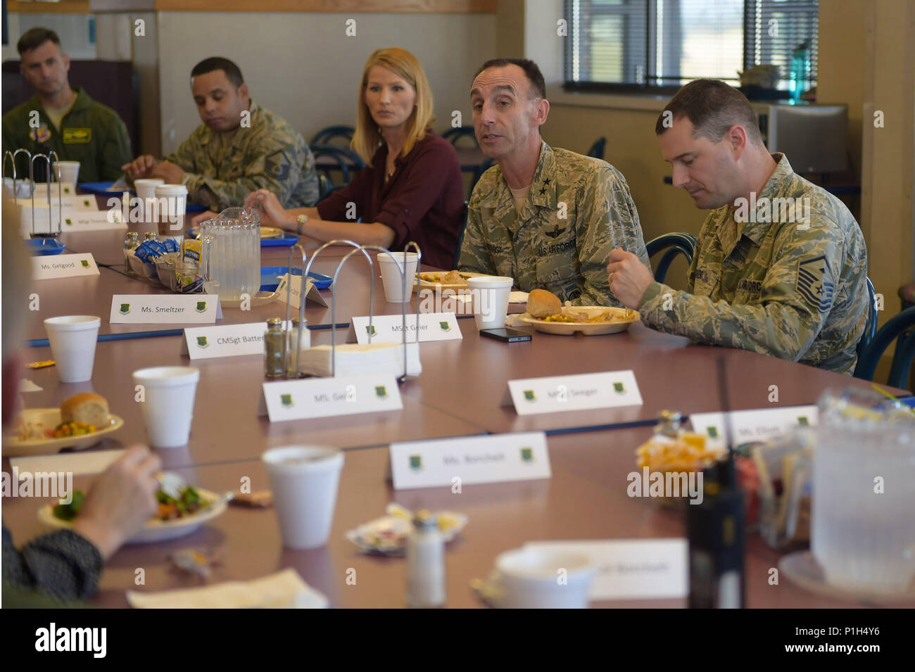 Center, U.S. Air Force Maj. Gen. Scott Zobrist, 9th Air Force commander ...