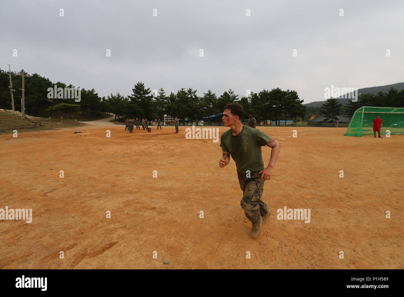 U.S. Marines Lance Corporal Brandon Bagwell With Lima Company 3rd ...