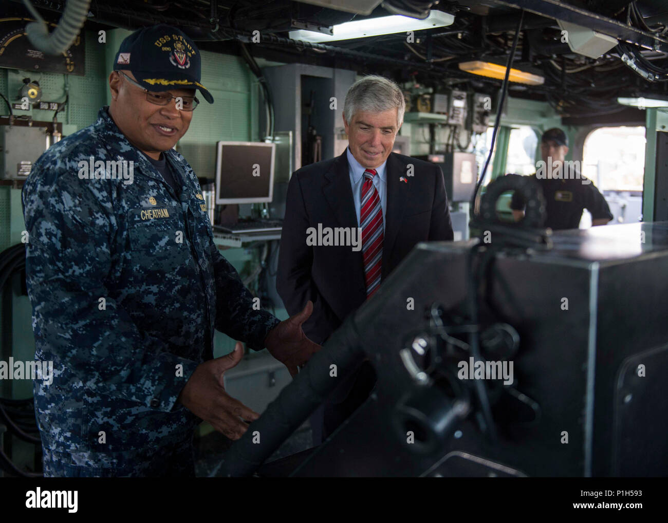 161031-N-GP524-257 LISBON, Portugal (Oct. 31, 2016) Cmdr. Adam G ...