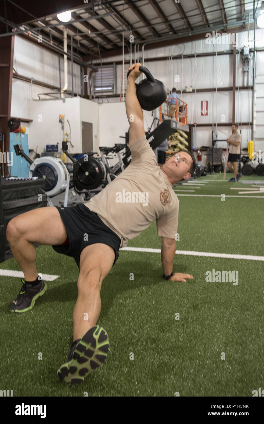 Master Sgt. Harley Bobay, a special tactics operator for the 123rd ...