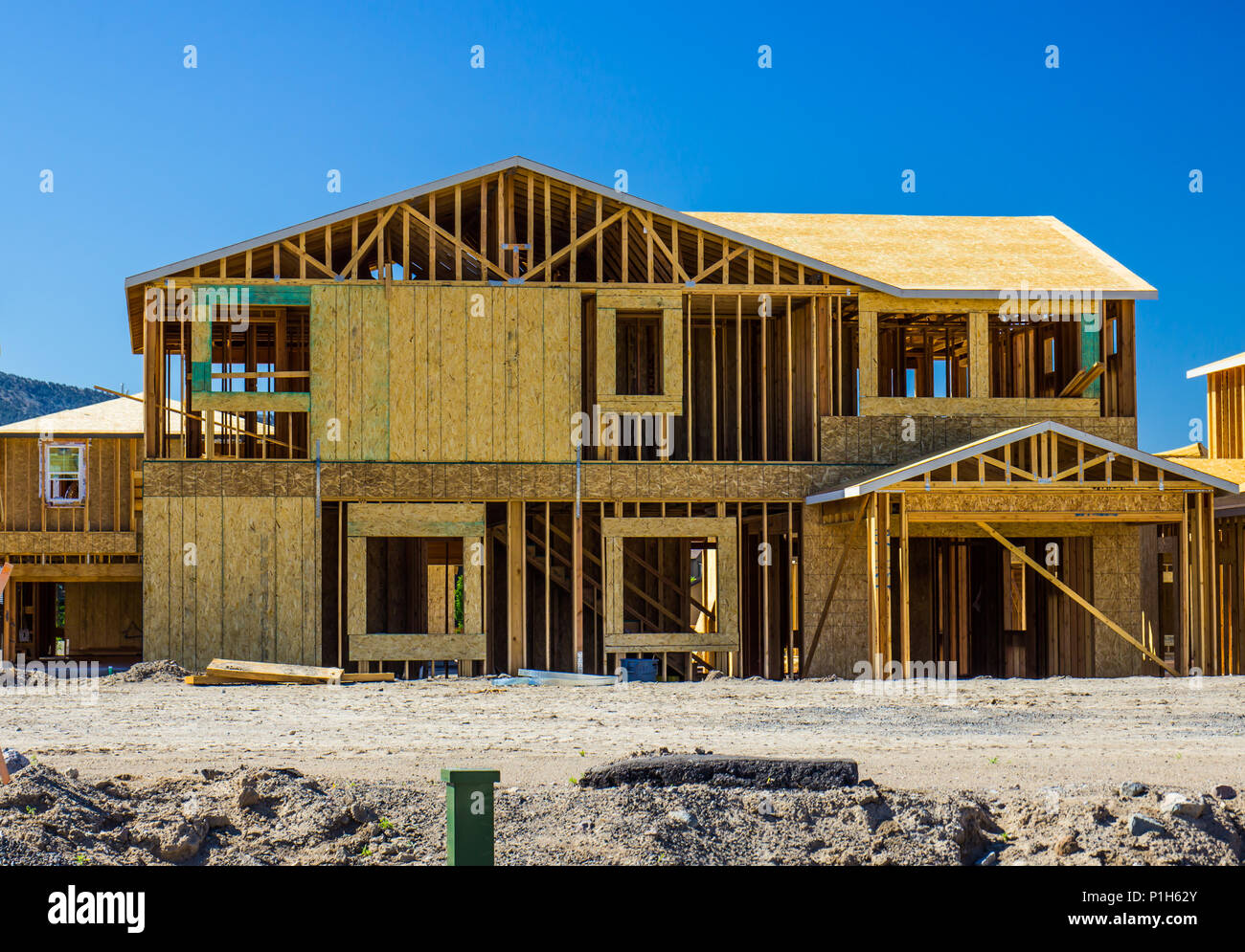 New Multi Story Under Construction Stock Photo - Alamy