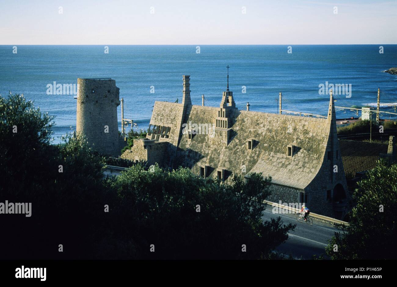 Celler / Bodega Güell de Garraf cellar (by Antoni Gaudí); actually used ...