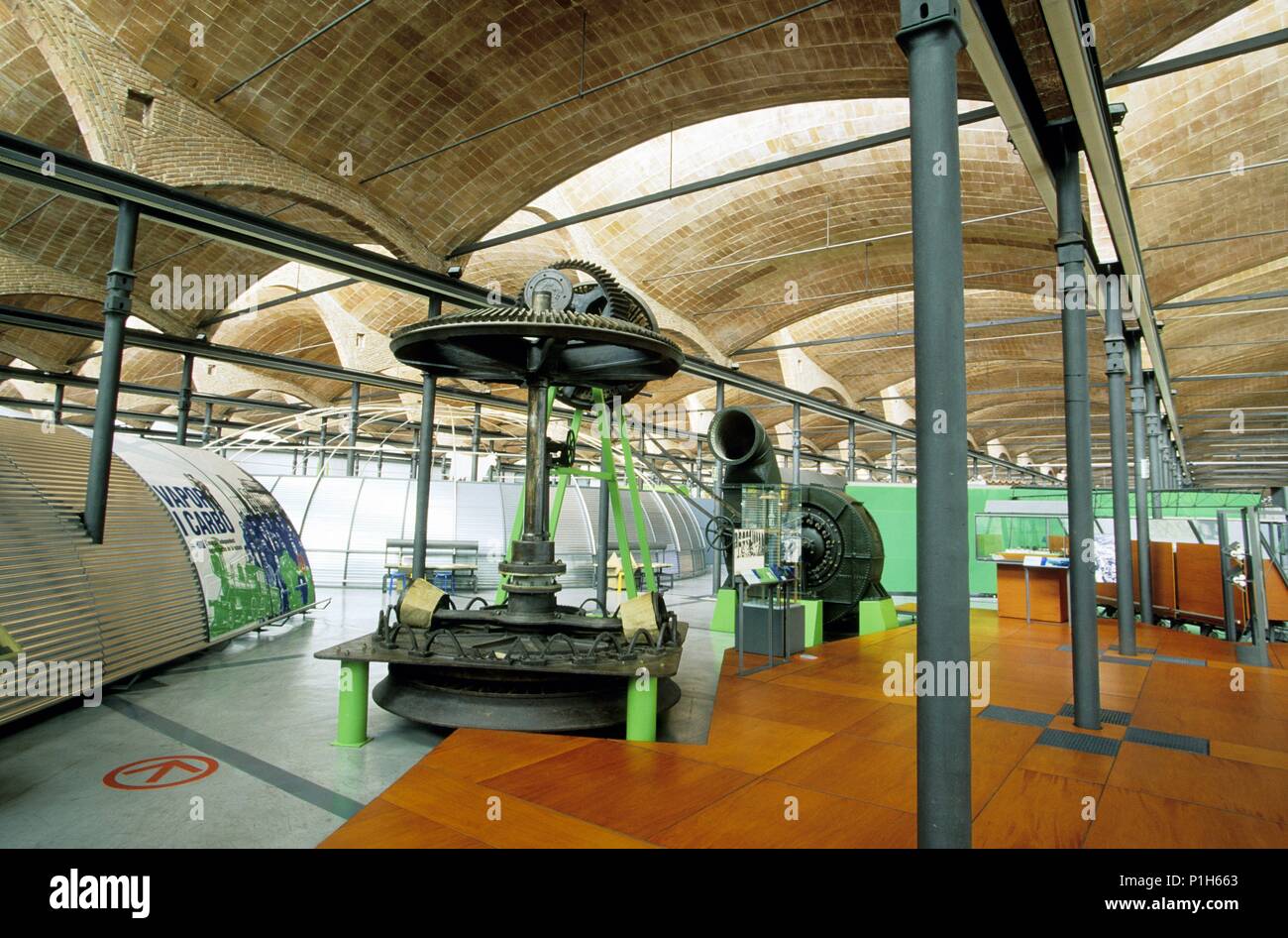 Museum of science and industry of catalonia hi-res stock photography ...