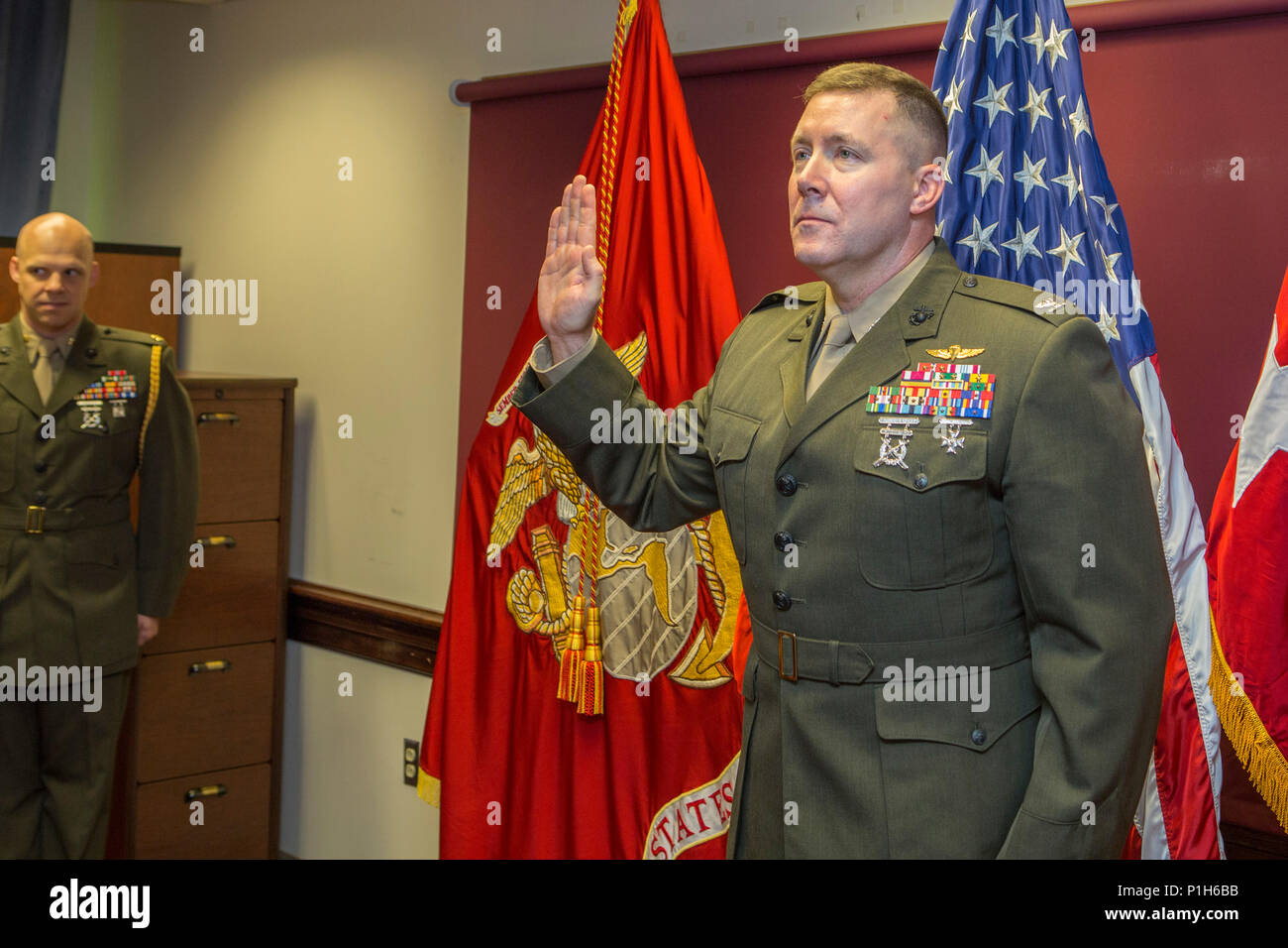 U.S. Marine Corps Col. Keith A. Parry, branch head, Special Operations ...