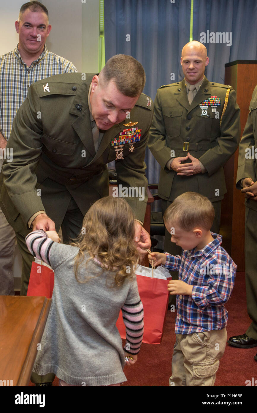 U.S. Marine Corps Col. Keith A. Parry, branch head, Special Operations ...