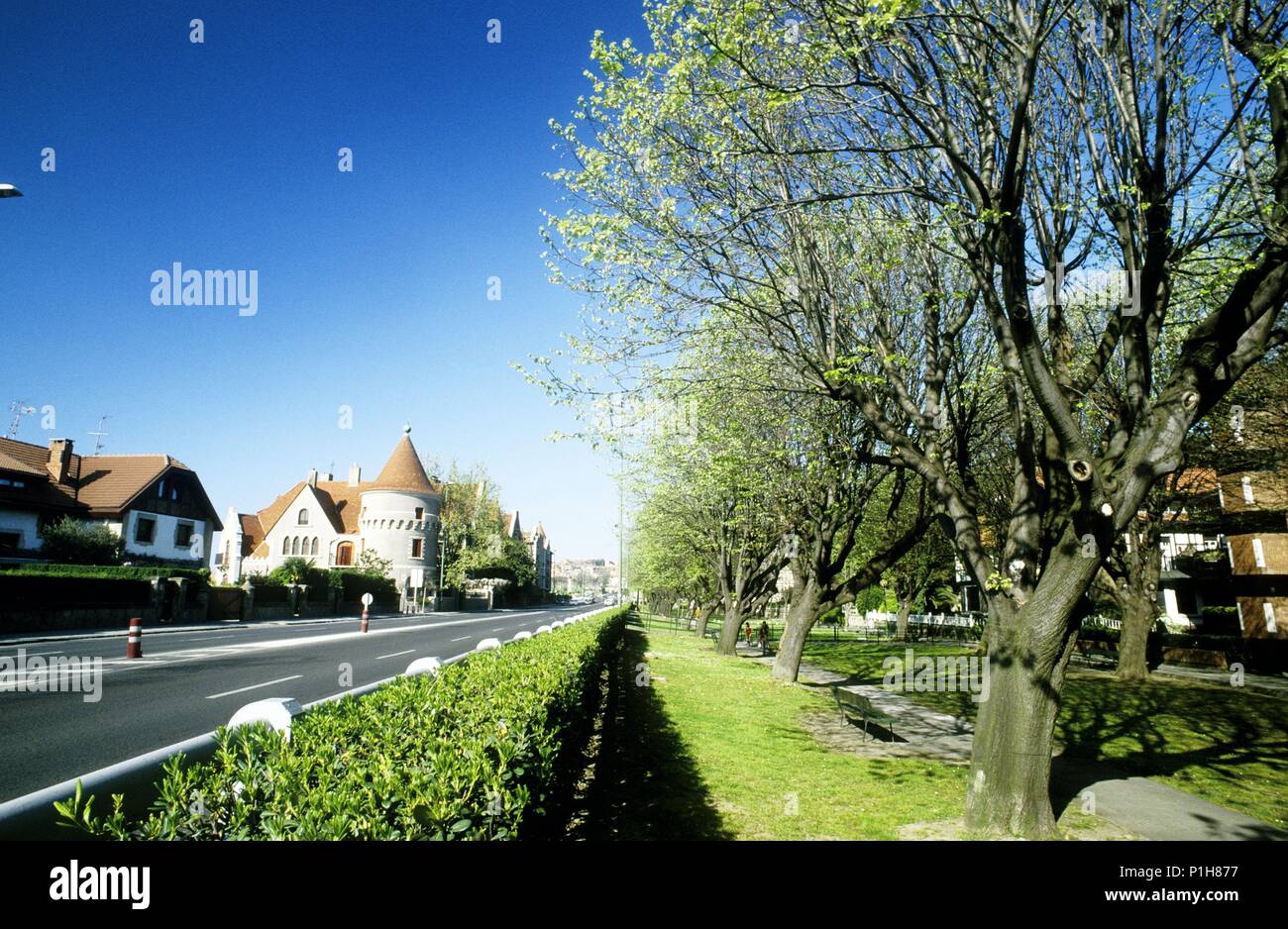 SPAIN - BASQUE COUNTRY - Gran Bilbao (district) - Biscay. Las Arenas ...