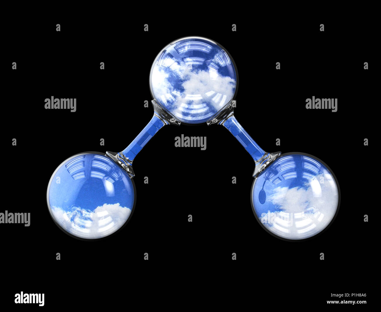 Ozone molecule hi-res stock photography and images - Alamy