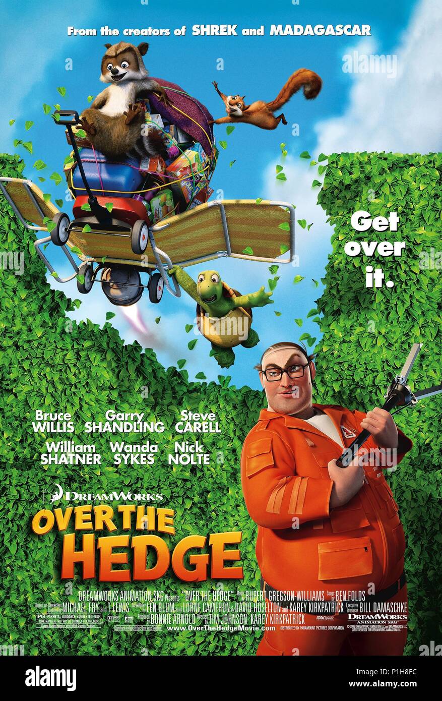 Original Film Title: OVER THE HEDGE. English Title: OVER THE HEDGE ...