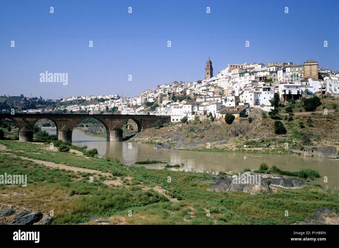 SPAIN - ANDALUSIA - Sierra Morena (district) - CORDOBA. Montoro, pueblo ...