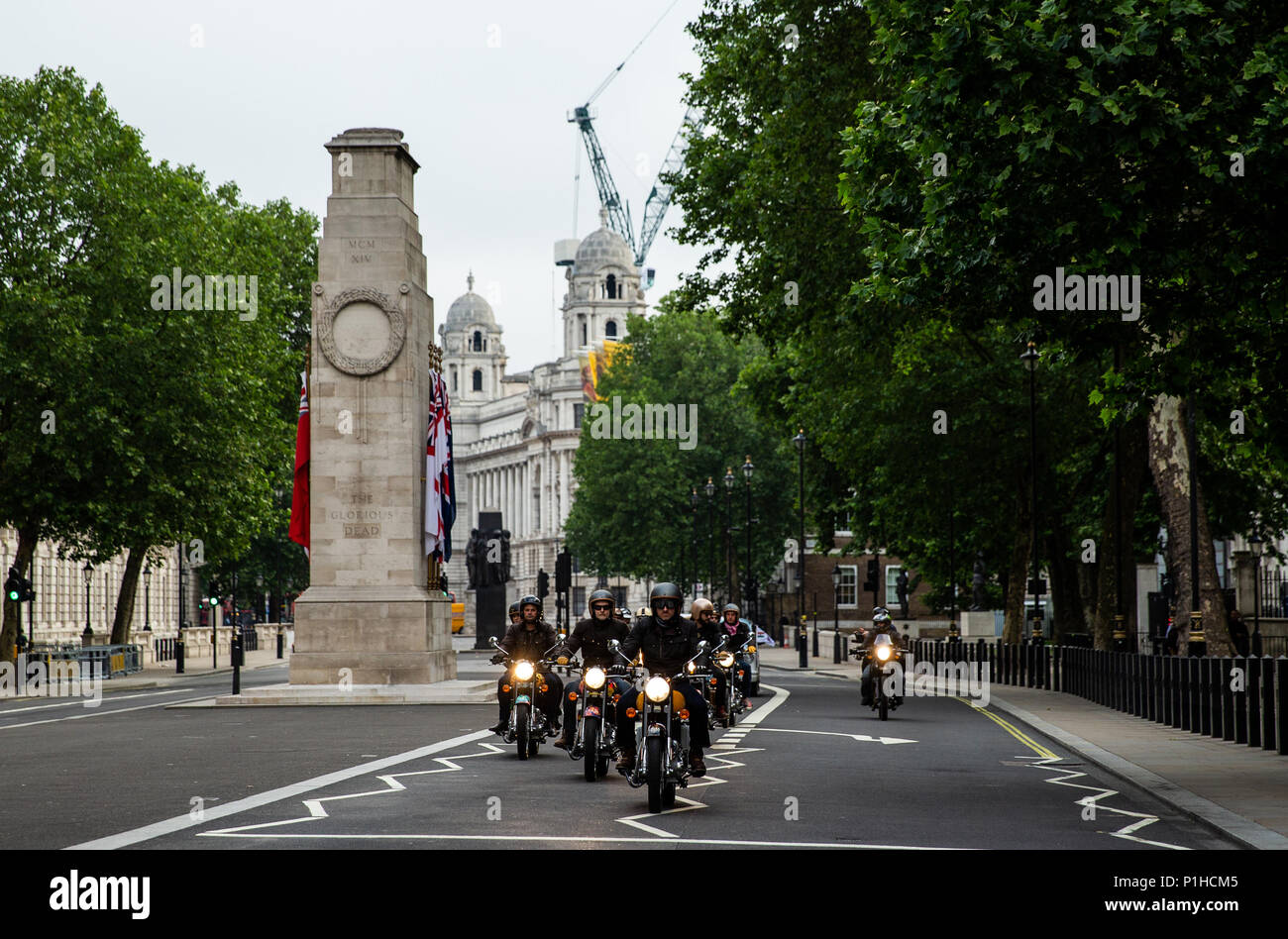 Customised fleet royal enfield bikes hi-res stock photography and ...