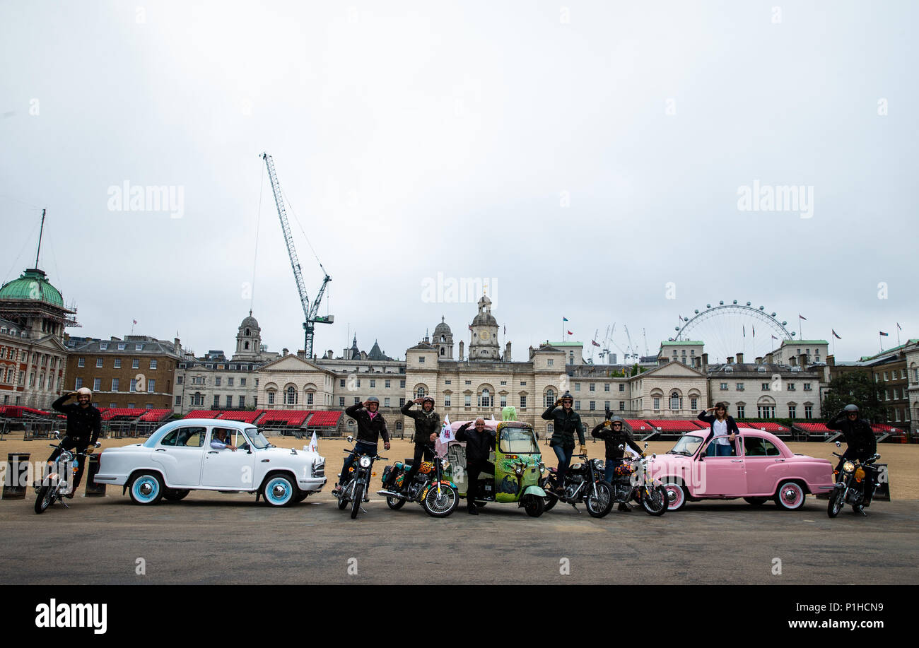 Elephant Family's Concours d'elephant made up of a customised fleet of ...