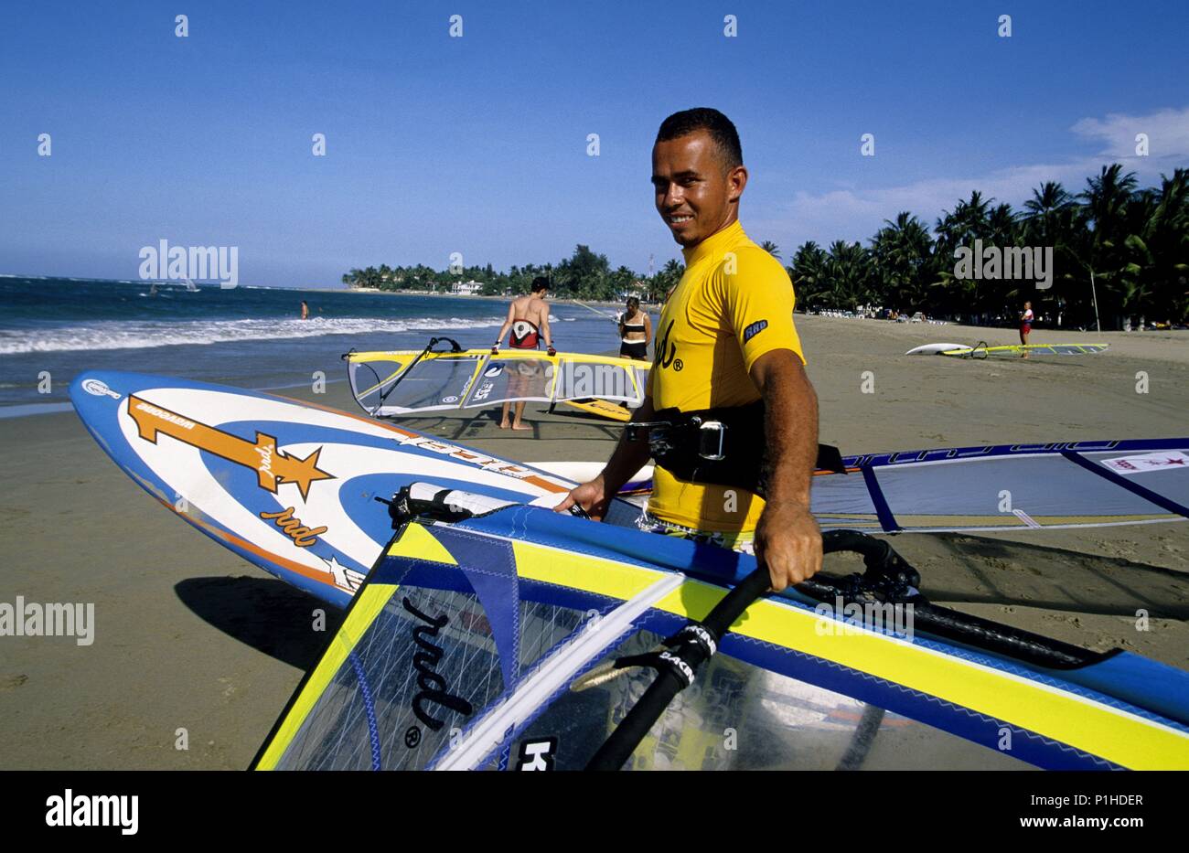 Playa de cabarete dominican republic hi-res stock photography and ...