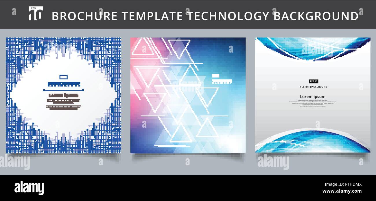 Set template technology covers design. You can use for print, ad ...