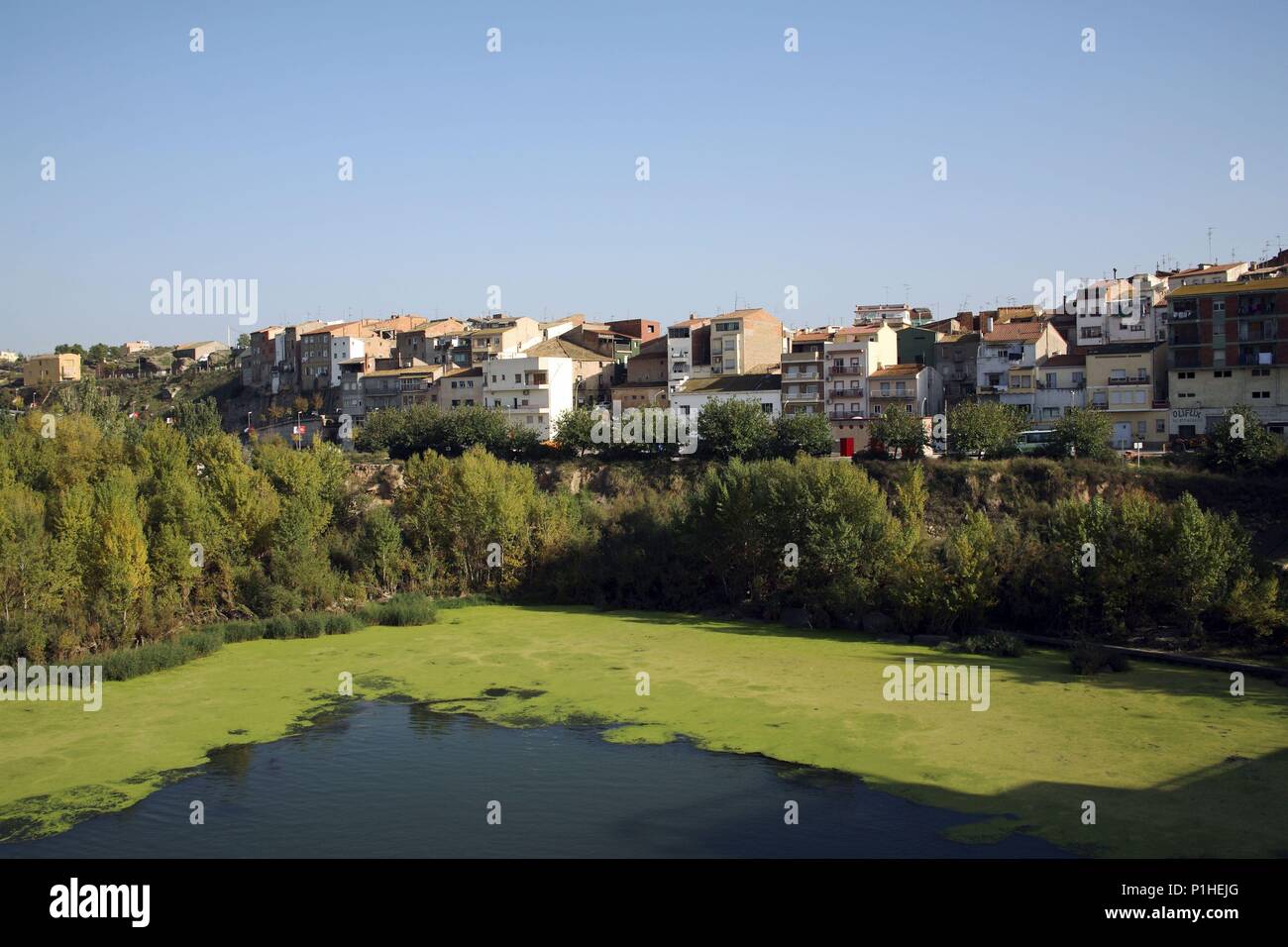 SPAIN - Catalonia - Ribera d?Ebre (district) - TARRAGONA. Flix; vista ...