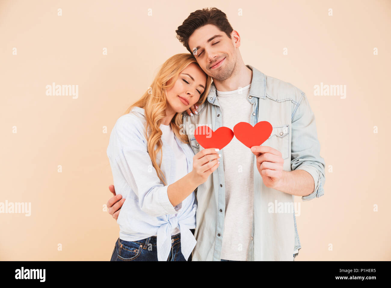 Two hugging hearts hi-res stock photography and images - Alamy
