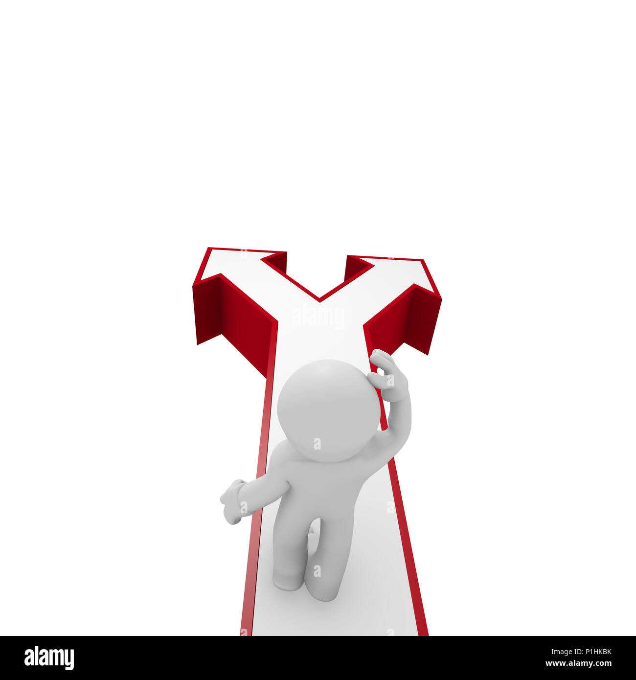Man graphic rendering on computer hi-res stock photography and images ...