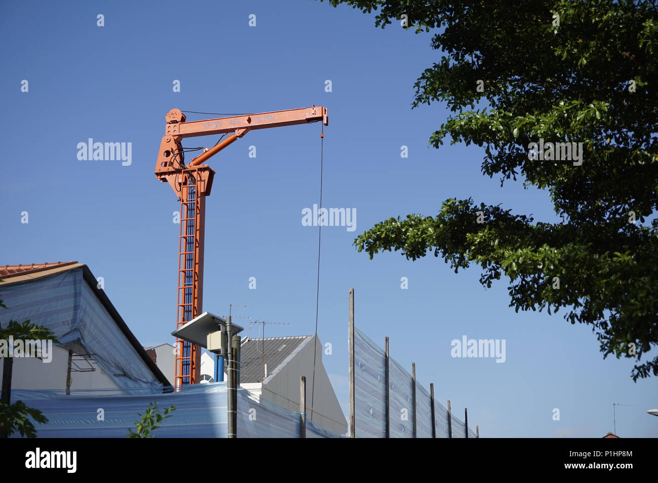 Piling machine hi-res stock photography and images - Alamy