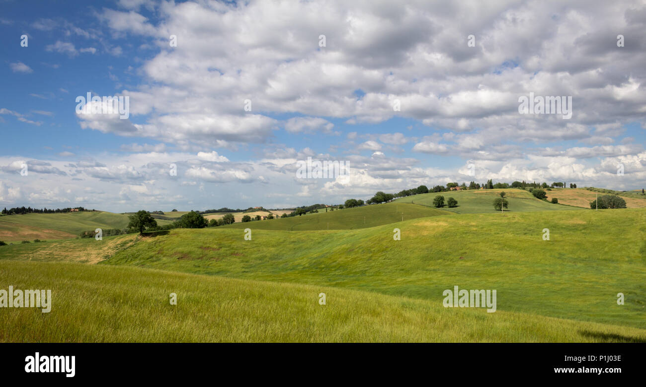 Landscape Tuscany in Spring Italy Stock Photo - Alamy
