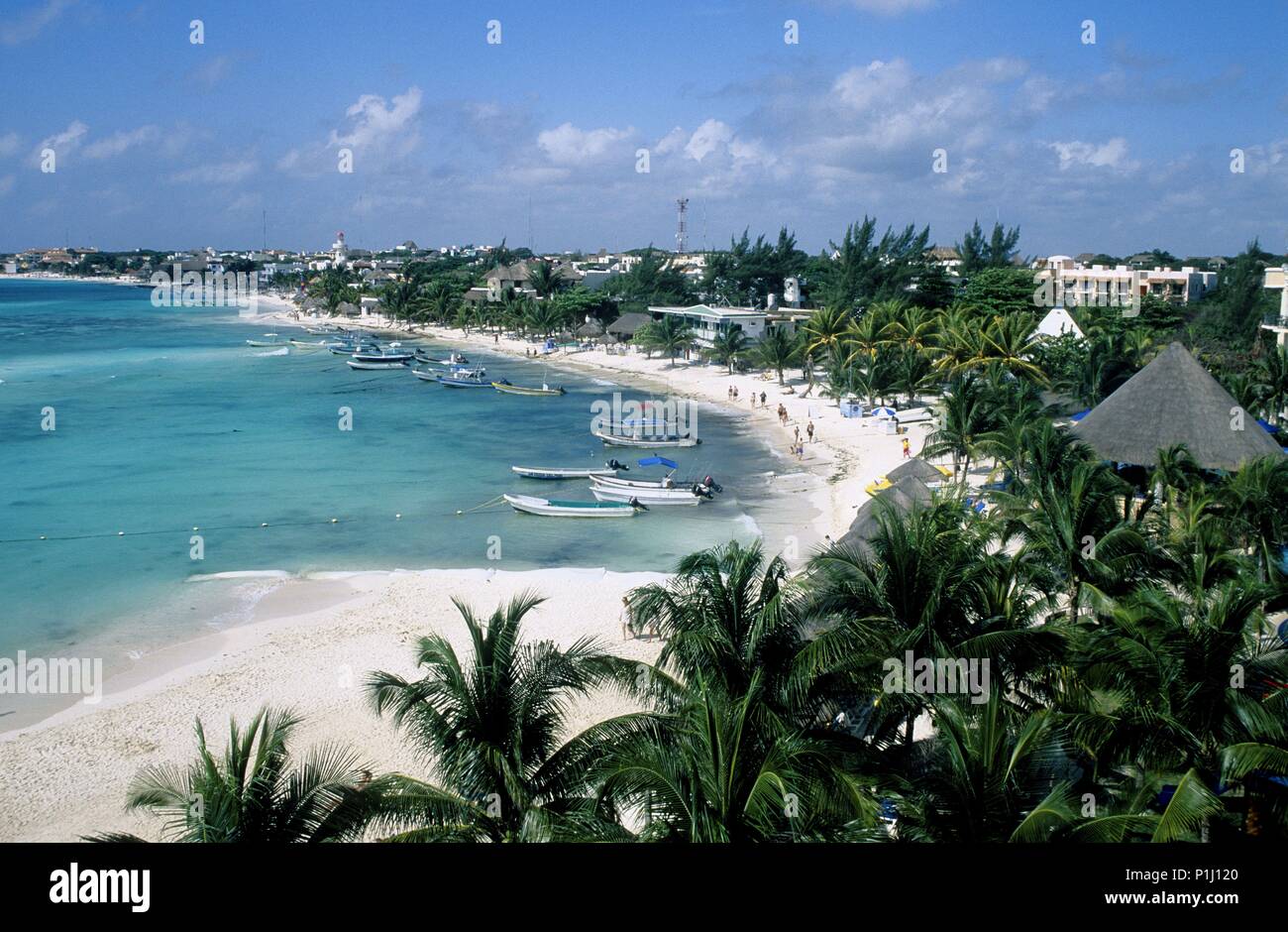 Playa del Carmen, (Riviera Maya), playa Stock Photo - Alamy