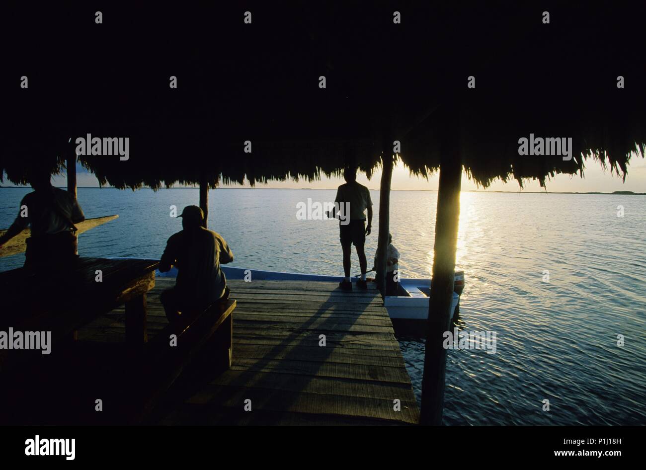 Boca Paila, (Riviera Maya), Reserva de Sian Kan, laguna Stock Photo - Alamy