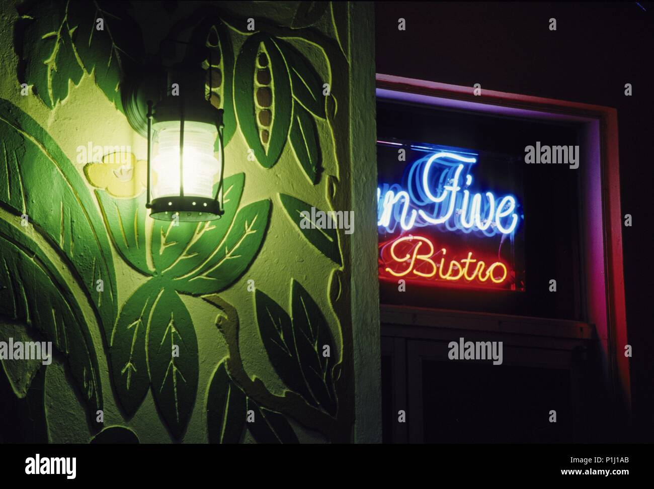 Ocean Drive (South Miami Beach); Bistro "Ocean Five Stock Photo - Alamy