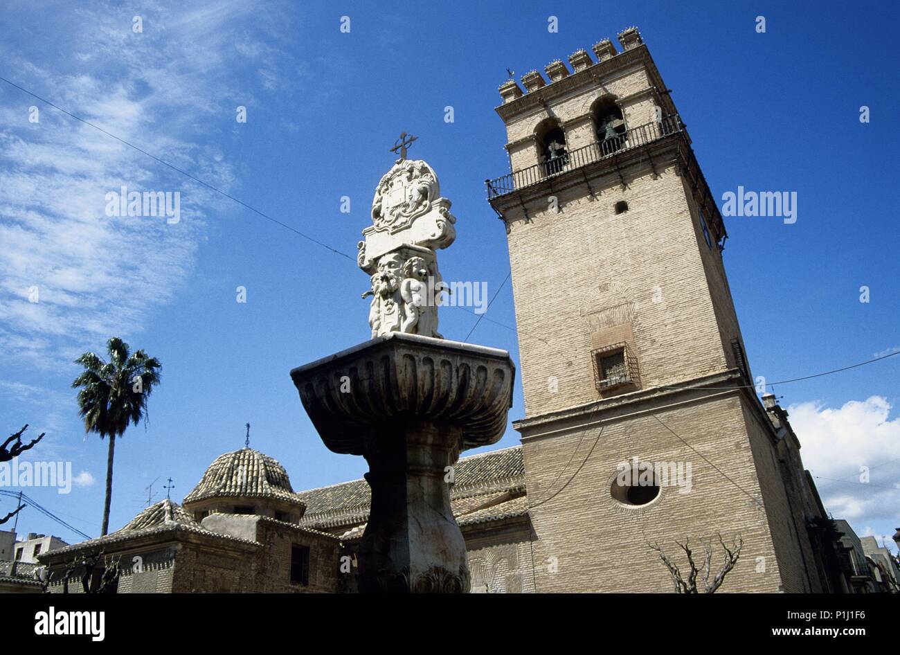 Totana, iglesia parroquial Stock Photo - Alamy