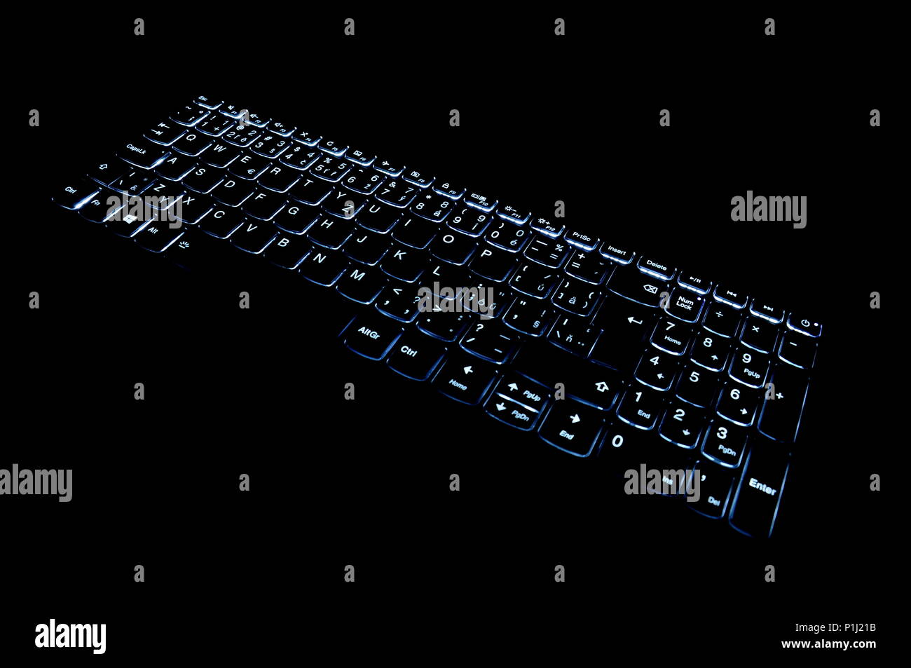Keyboard backlight hi-res stock photography and images - Alamy