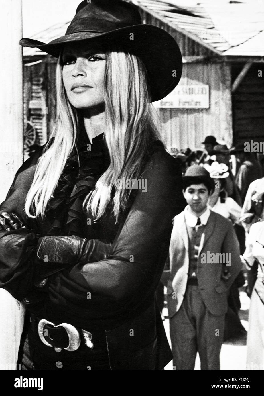 Brigitte bardot film title the legend of frenchie king hi-res stock ...