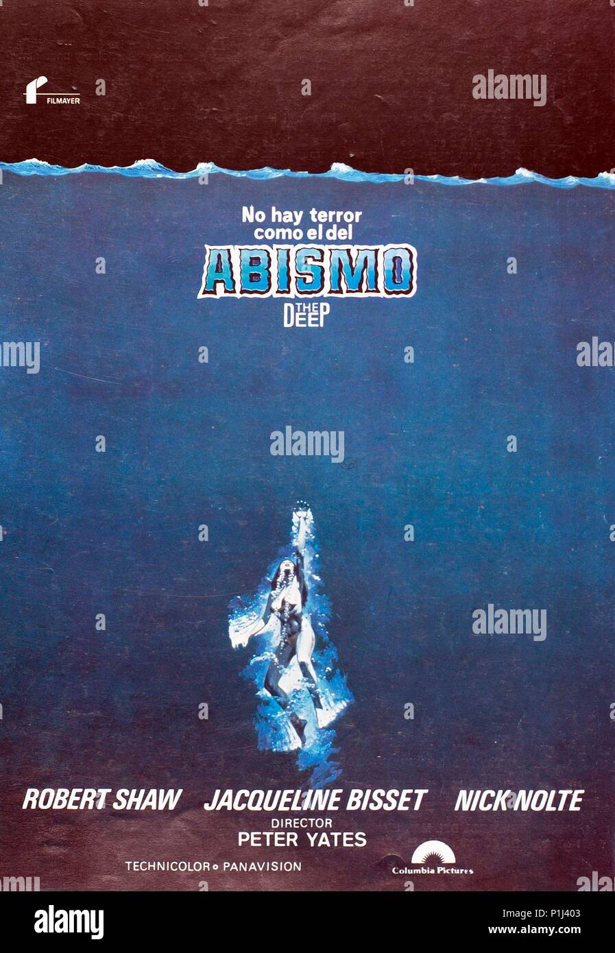 Original Film Title: THE DEEP. English Title: THE DEEP. Film Director ...