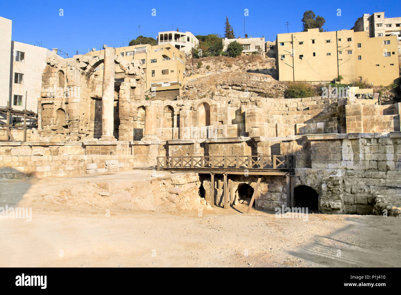 The Nymphaeum -Roman public fountain (12ND centruy A.D.) was decorated ...