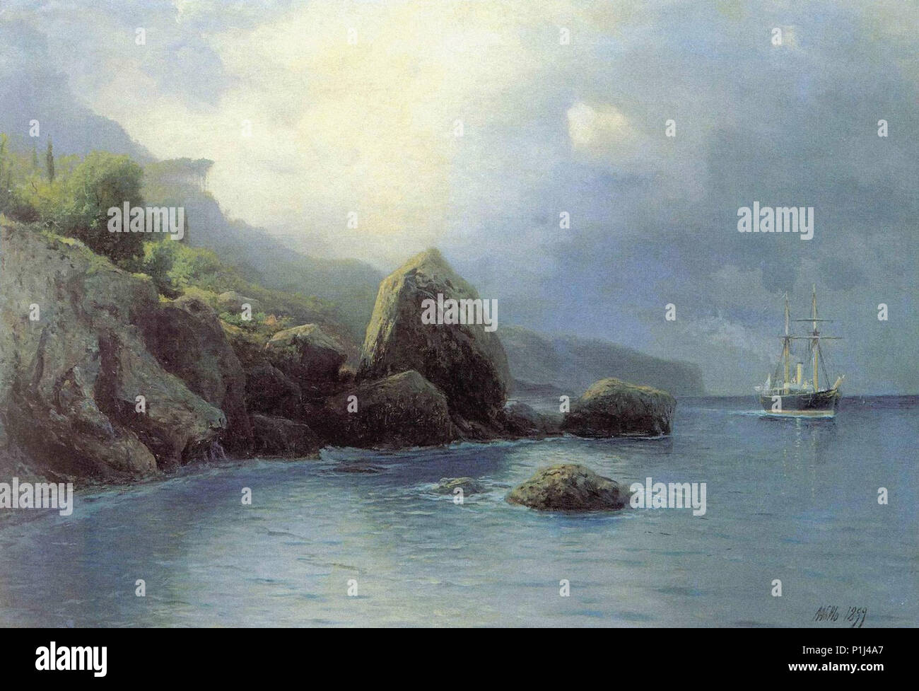 Lagorio Lev Felixovich - Sea Coast Stock Photo - Alamy