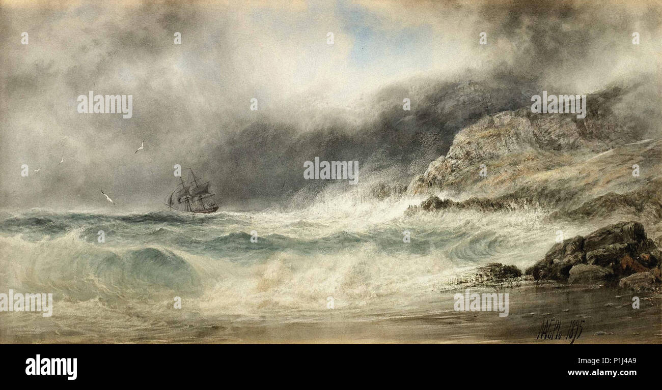 Lagorio Lev Felixovich - Seascape 1 Stock Photo - Alamy