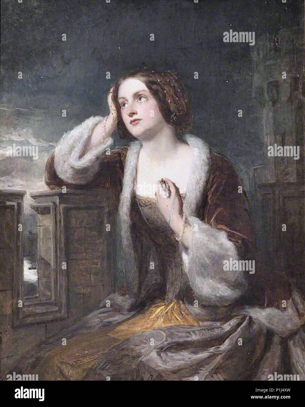 Landseer Sir Edwin Henry - Catherine Seyton Looking from the ...