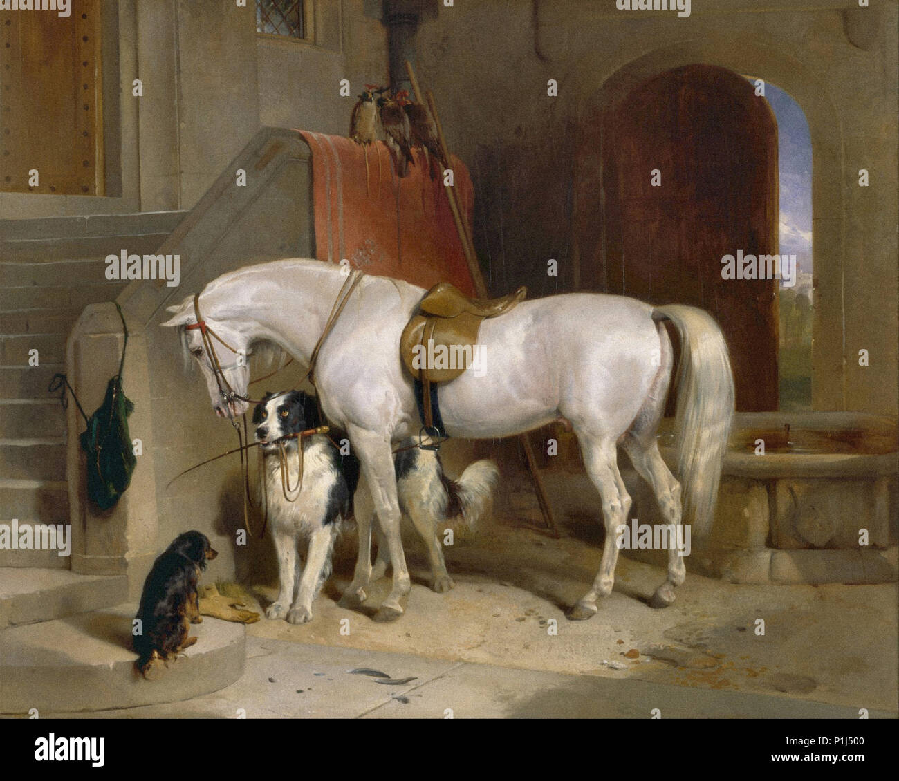 Landseer Sir Edwin Henry - Favourites Stock Photo - Alamy