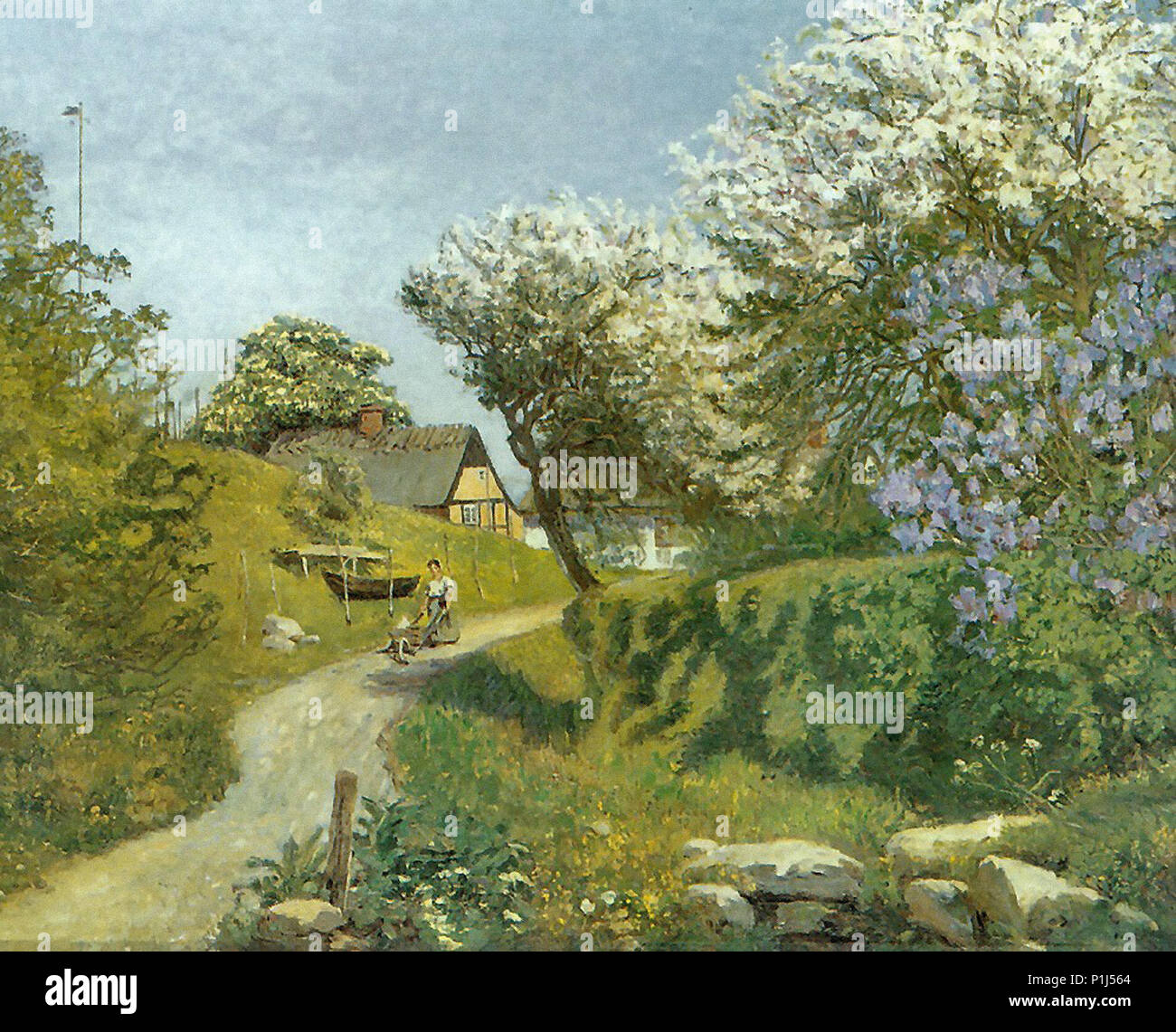 Langer Olaf Viggo Peter - Spring Stock Photo - Alamy