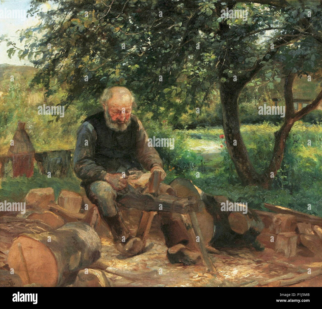 Bootmaker painting hi-res stock photography and images - Alamy