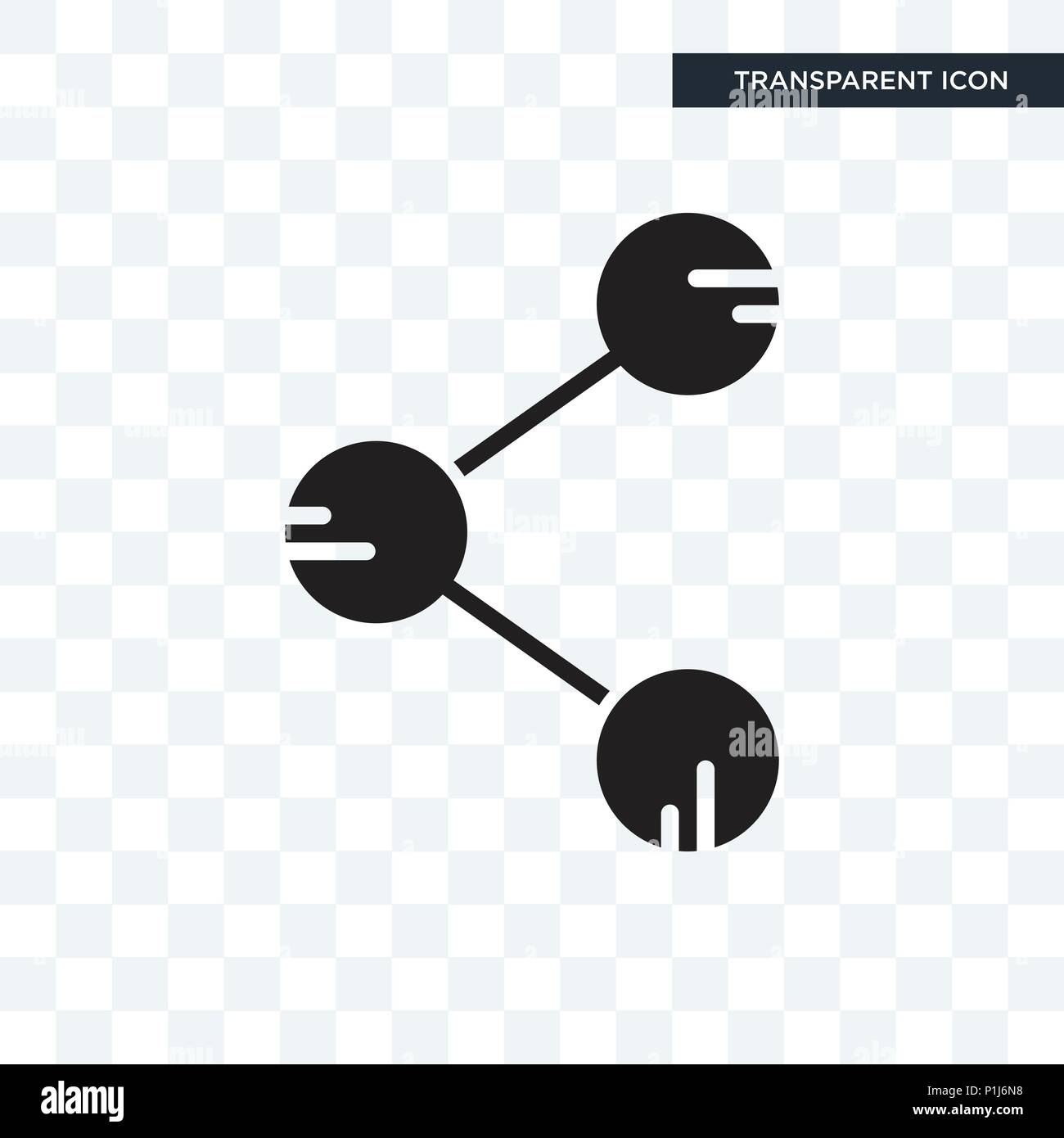 Share vector icon isolated on transparent background, Share logo ...
