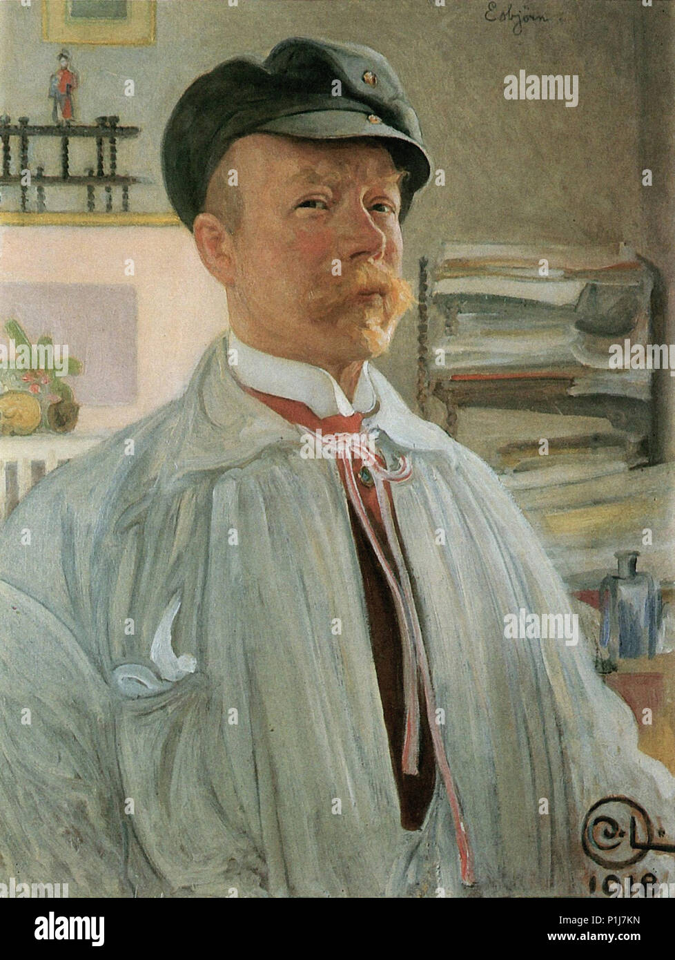 Larsson Carl - Self Portrait 9 Stock Photo - Alamy