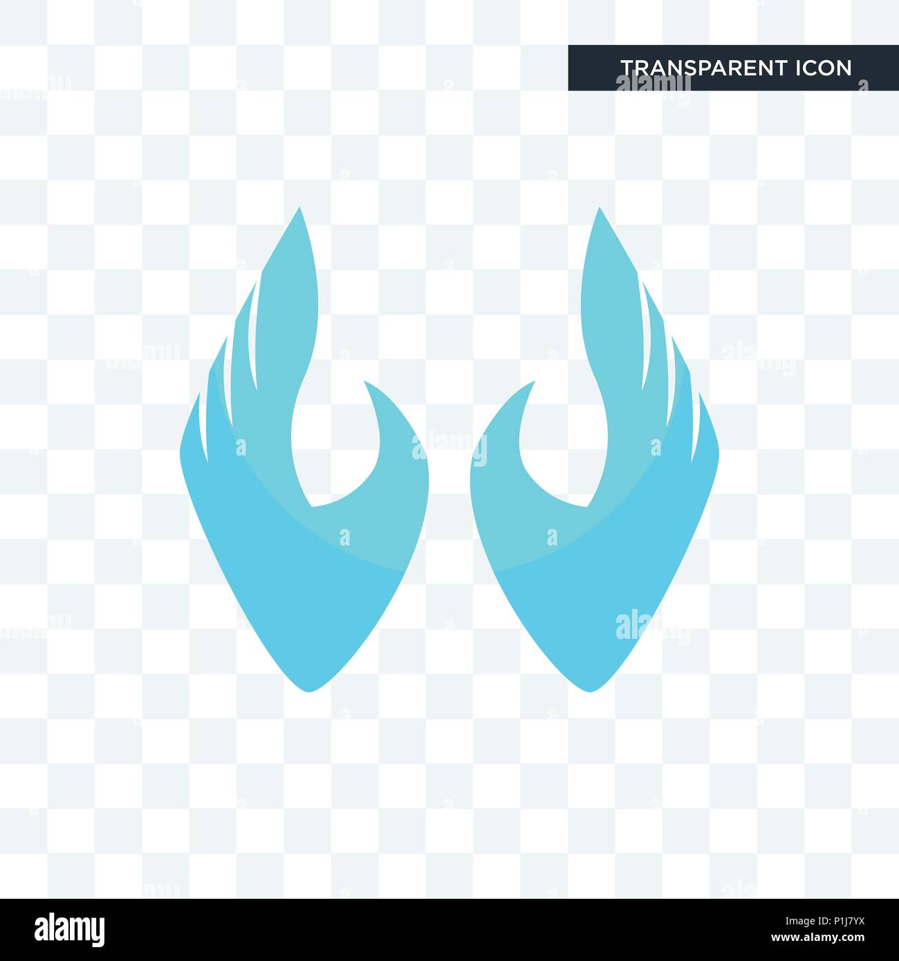 two hands vector icon isolated on transparent background, two hands ...