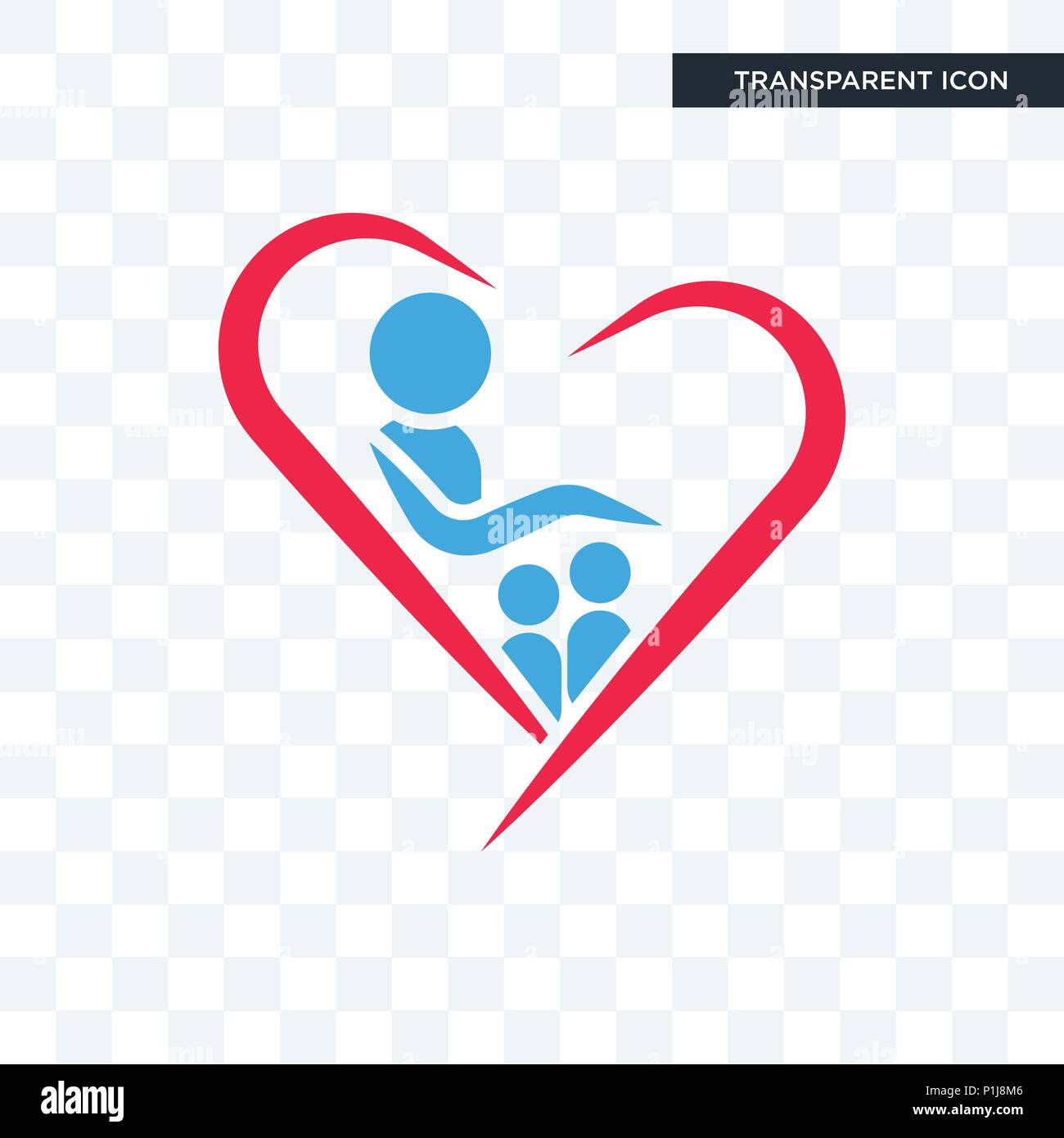 orphanage vector icon isolated on transparent background, orphanage ...