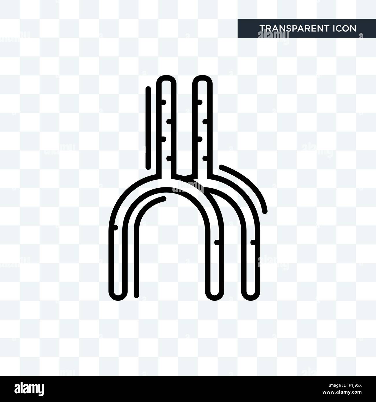 Human Artery vector icon isolated on transparent background, Human ...