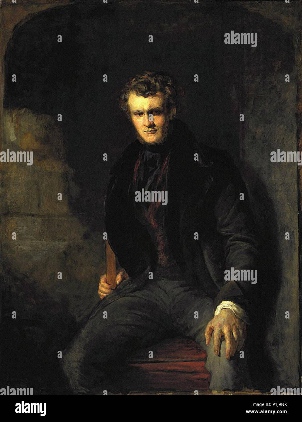 Lauder Robert Scott - Thomas Duncan Artist Stock Photo - Alamy