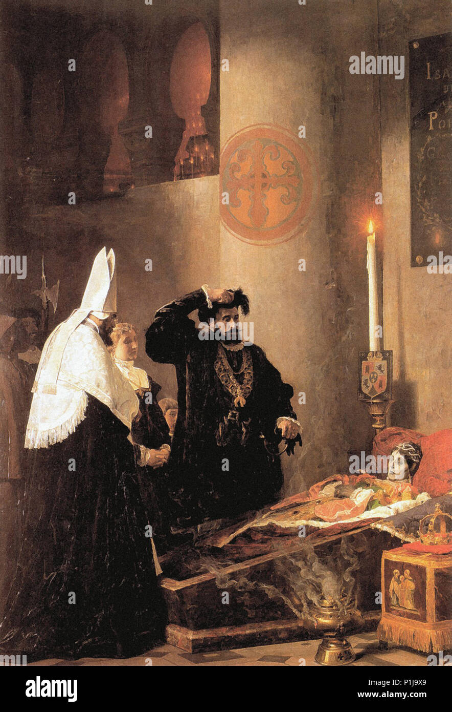 Laurens Jean-Paul - Francesco Borgia Vor Dem Sarg Der Isabella Von ...