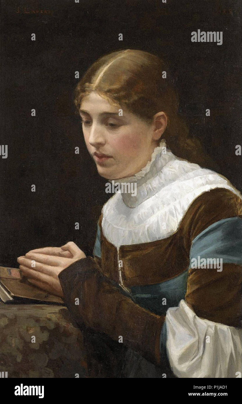 Lavery Sir John - Marguerite's Prayer from Faust Stock Photo - Alamy