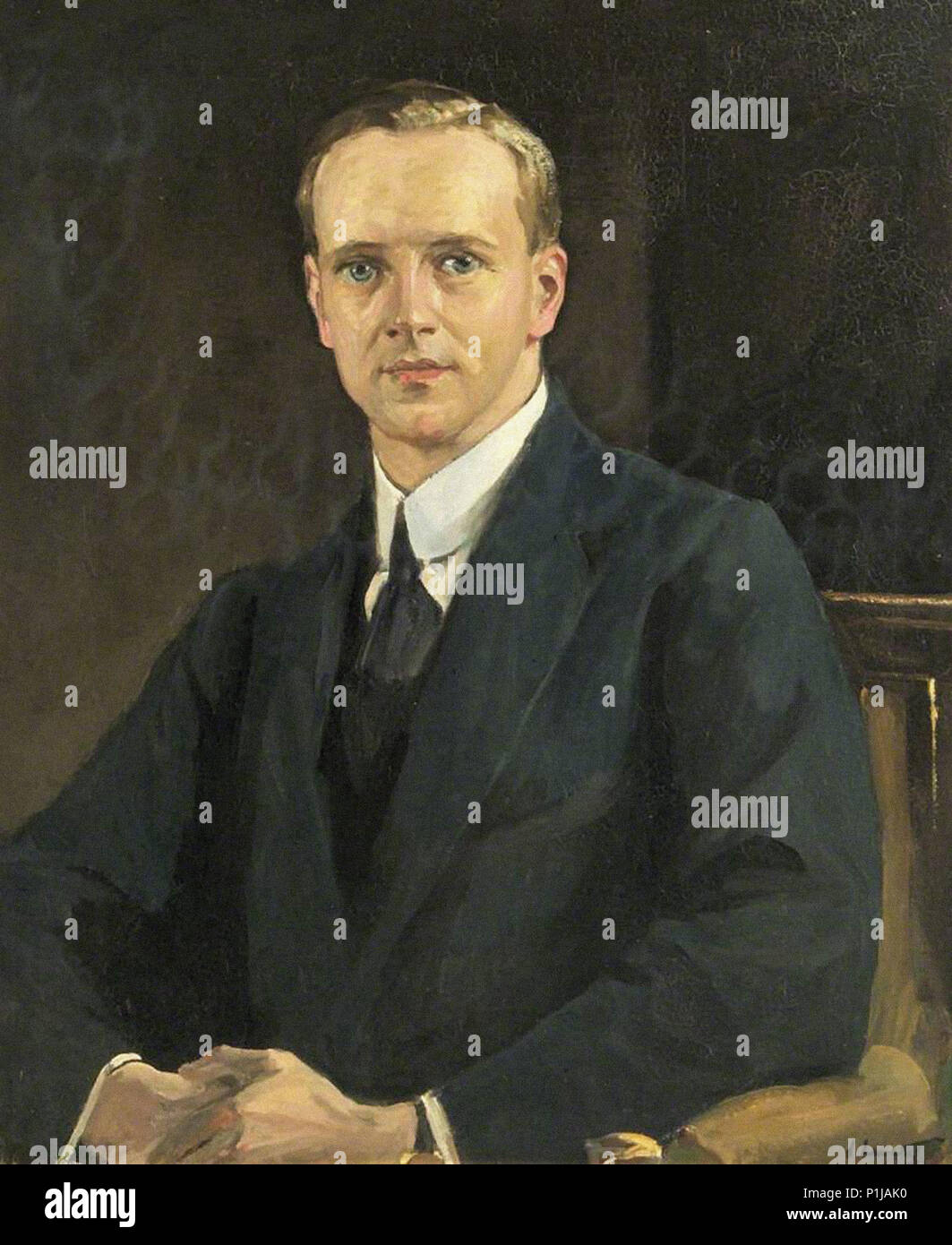 Lavery Sir John - Sir Arthur Whitten Brown Stock Photo - Alamy