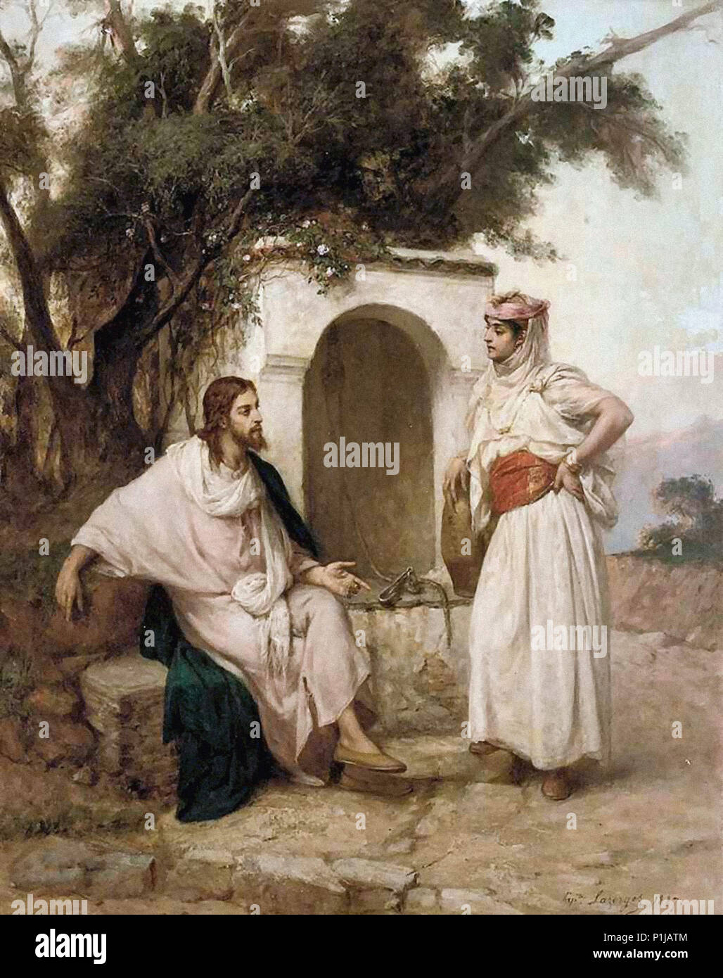 Woman of samaria hi-res stock photography and images - Alamy