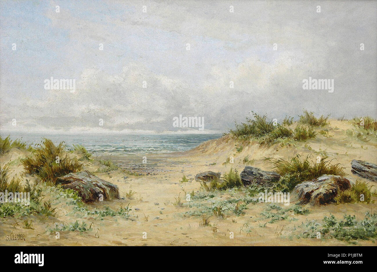 Leader Benjamin Williams - Sand Dunes Barmouth Coast 1 Stock Photo - Alamy